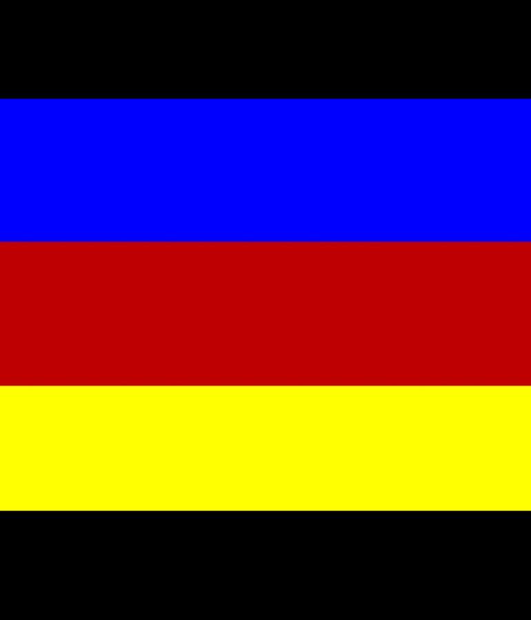 Transylvania Flag #1 Mixed Media by Freddie Holiday | Saatchi Art