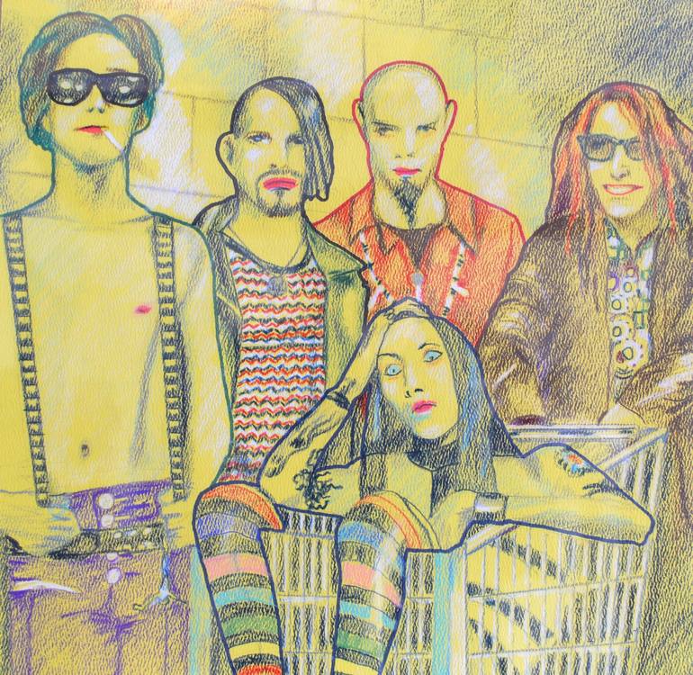 Justice For An American Family Drawing by Scott Putesky | Saatchi Art