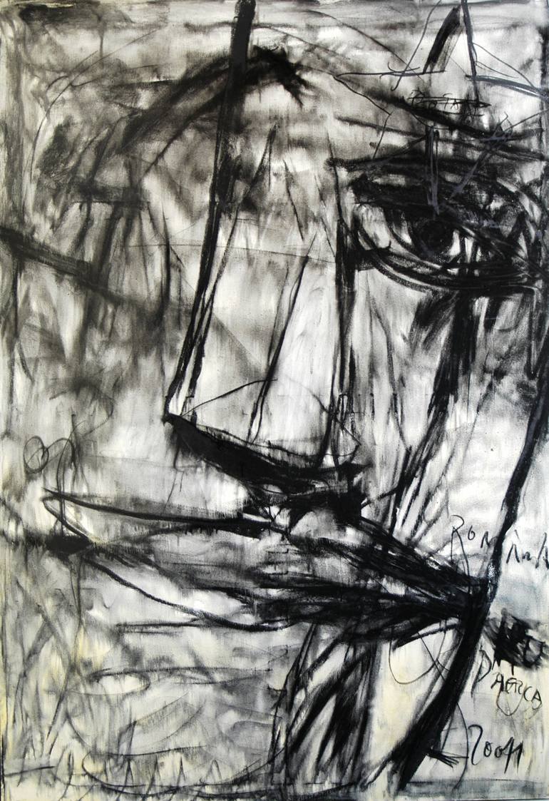 The Lighthouse Watchman Drawing by Mihai Perca | Saatchi Art