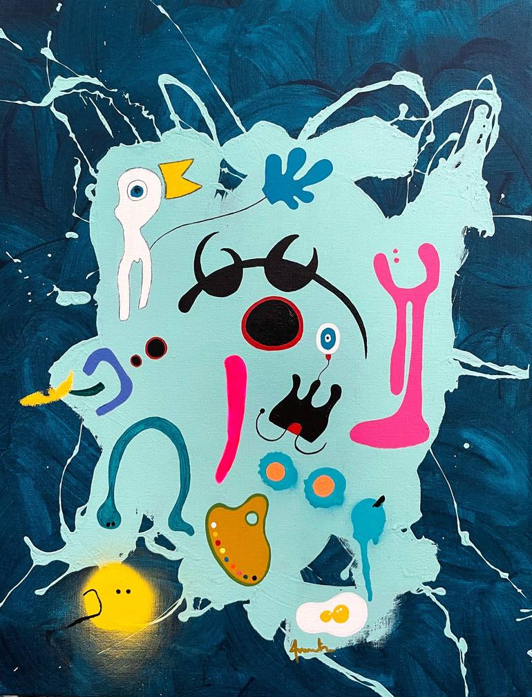 A day in my life II Painting by Cristian Armenta | Saatchi Art