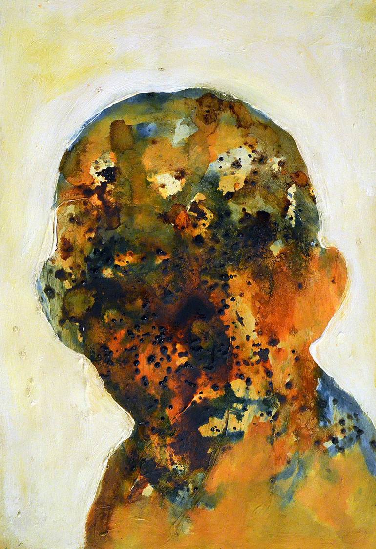 Shrapnel Victim Painting by Obeida Fayad | Saatchi Art