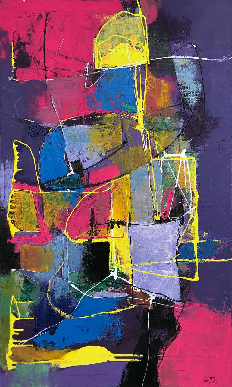 D3.09.21 Painting by DONG SU | Saatchi Art