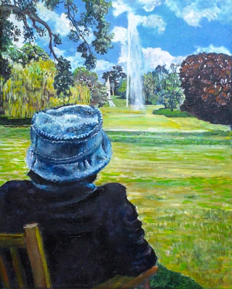 Victoria (RIP) Painting by Toby Moate | Saatchi Art