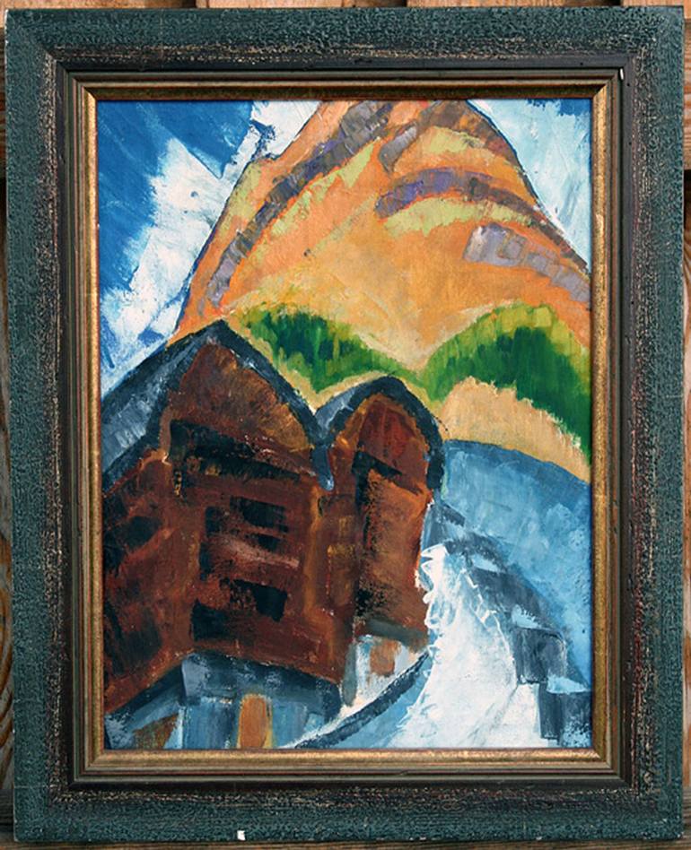 Ernst Frick - Montagna Painting by Jasmine Vispi | Saatchi Art