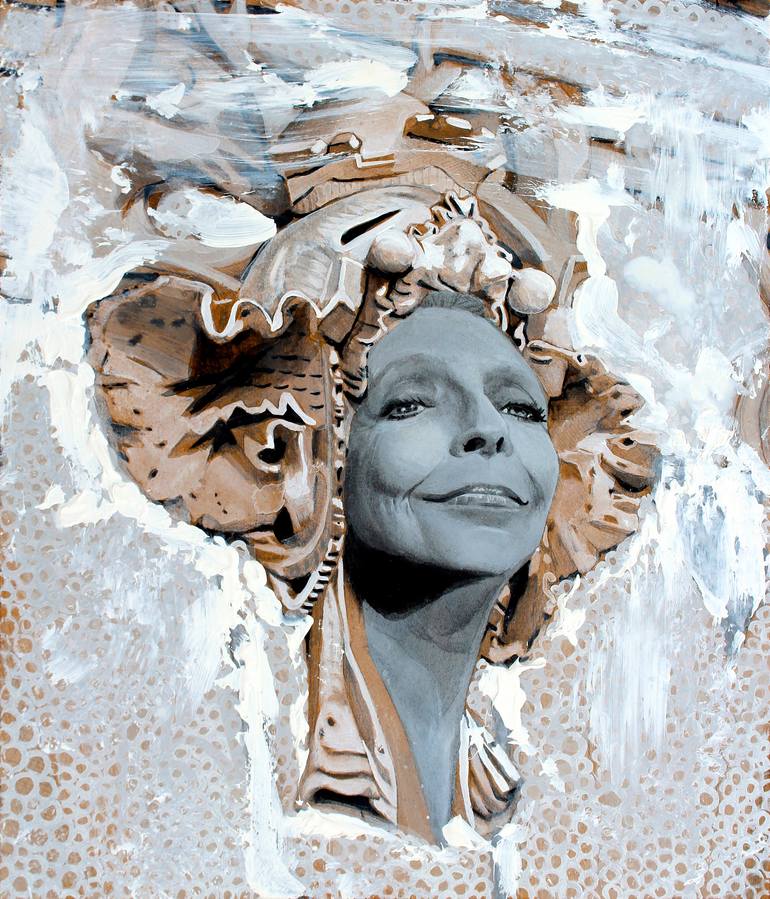 The Indomitable Victoria Valentino Painting by Kate Kelton | Saatchi Art