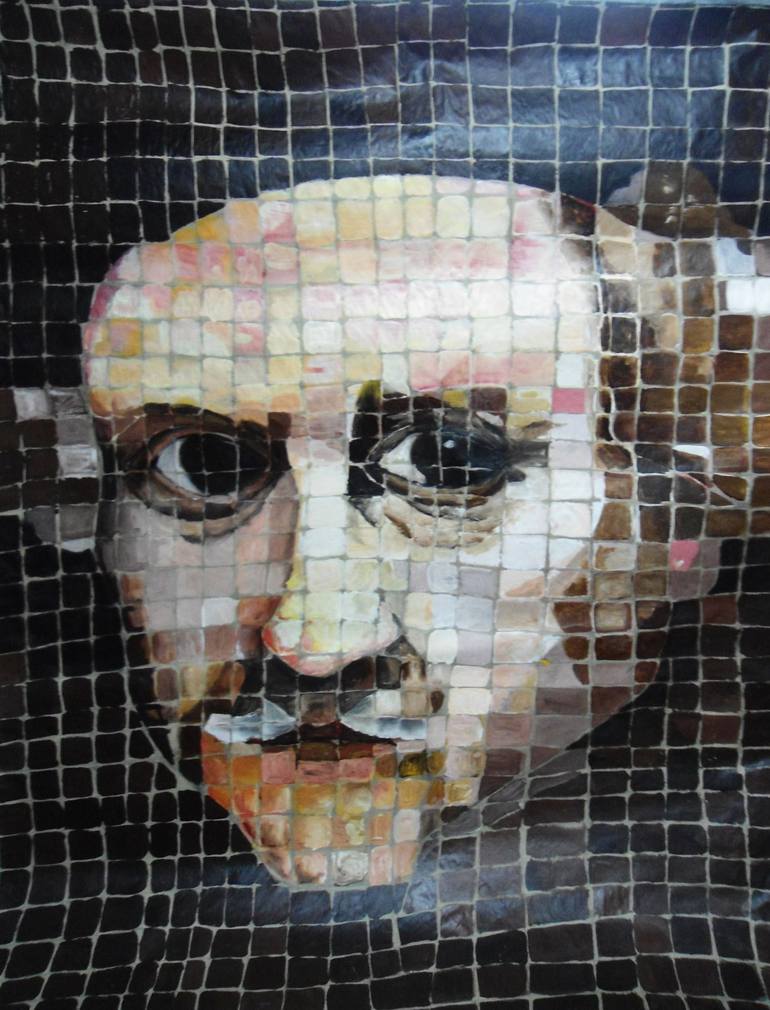 Rembrandt Pixel art Painting by zlatni presek | Saatchi Art