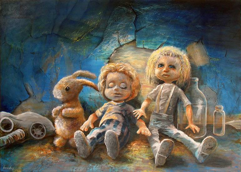 A Quiet Room Painting by Daniel Loveday | Saatchi Art