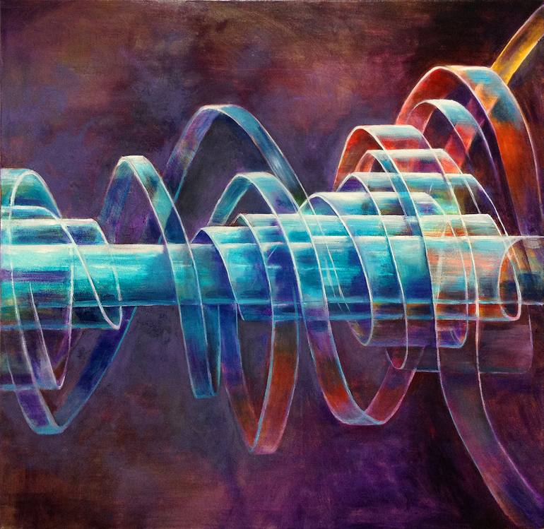 DNA XVII Painting by Daniel Loveday | Saatchi Art