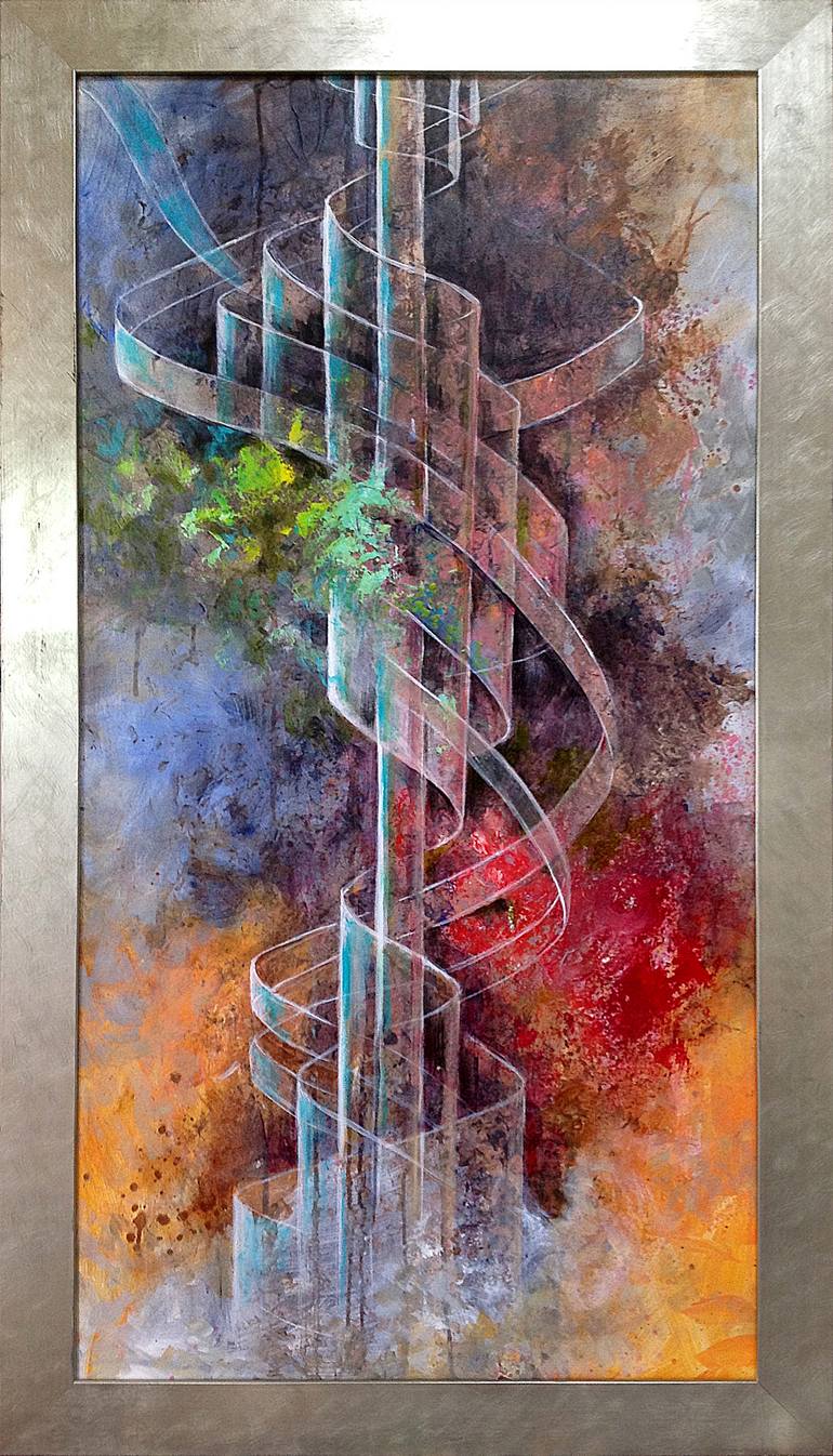 DNA XXI Painting by Daniel Loveday | Saatchi Art