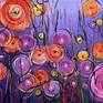 Wonderstorm The New Wave #2 - Large original floral painting Painting ...