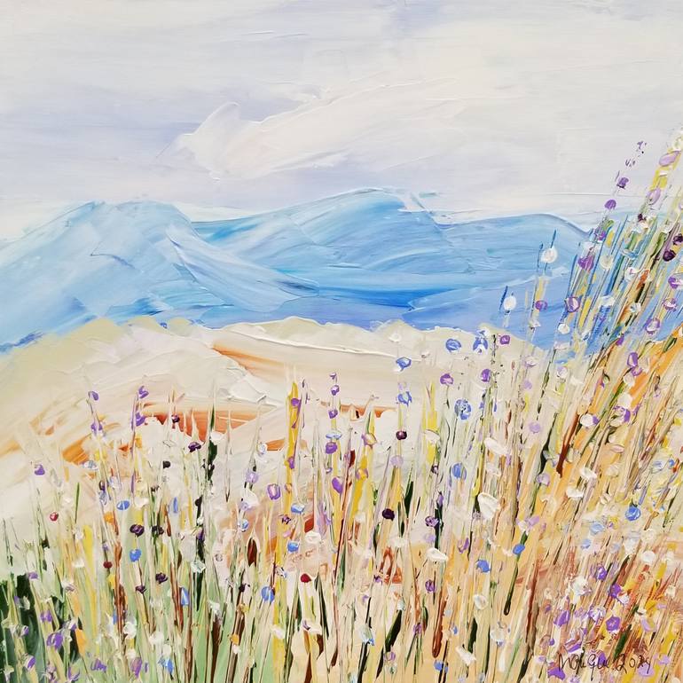 Near and far Series No 44 Painting by Monique J Dufour | Saatchi Art