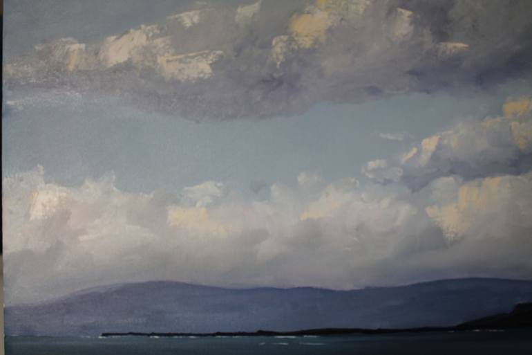 Fairhead, Co Antrim, Ireland Painting by John Halliday | Saatchi Art