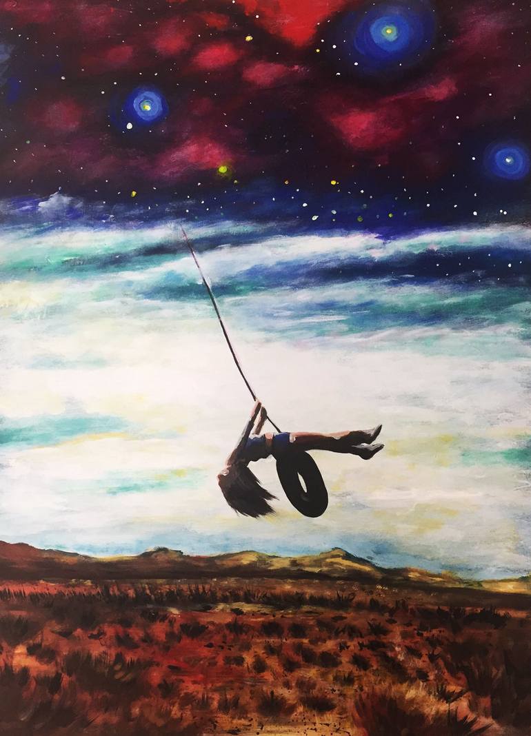 Let Go Painting by Katie O'Brien | Saatchi Art