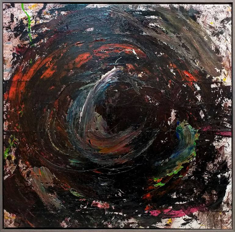 Intuitive way V. / HAGAKURE / Resonance series Painting by Norbert ...