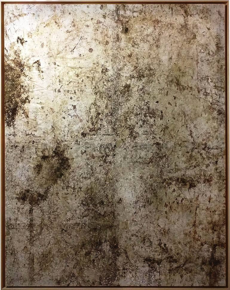 Gold & Mud Mixed Media by Norbert David | Saatchi Art
