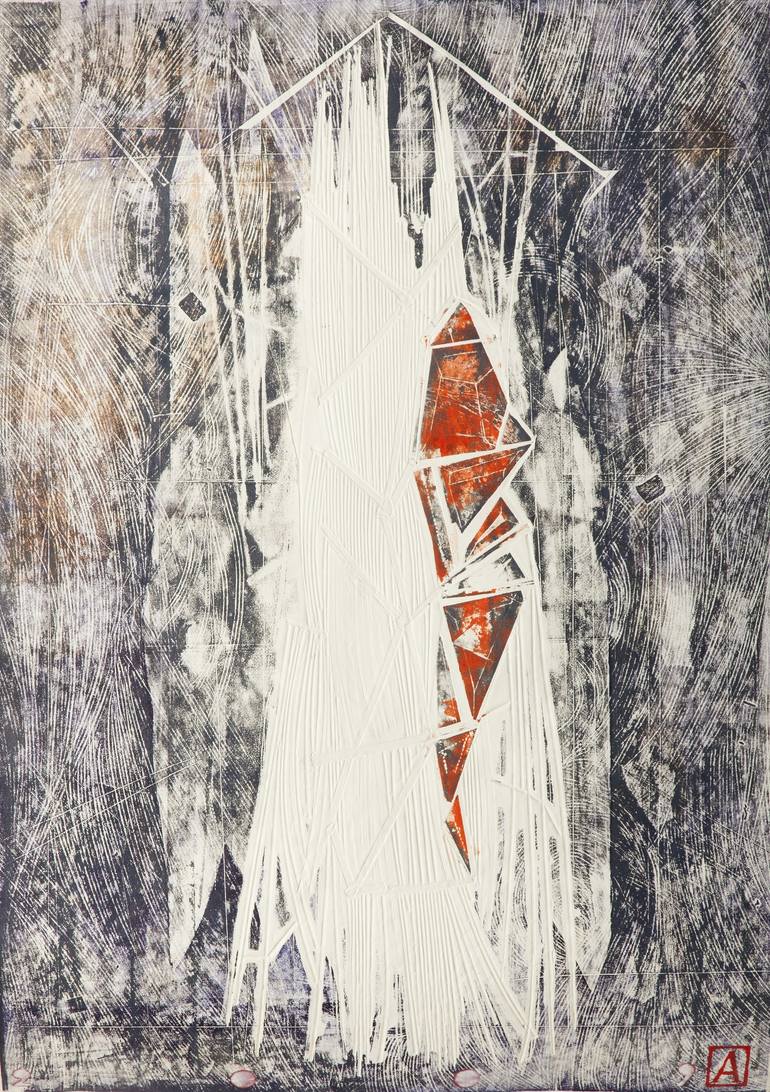 DEBRIS Drawing by Atanas Gadjev | Saatchi Art