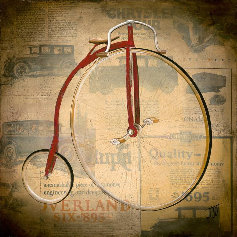 Future Past Painting by Josh Talbott | Saatchi Art