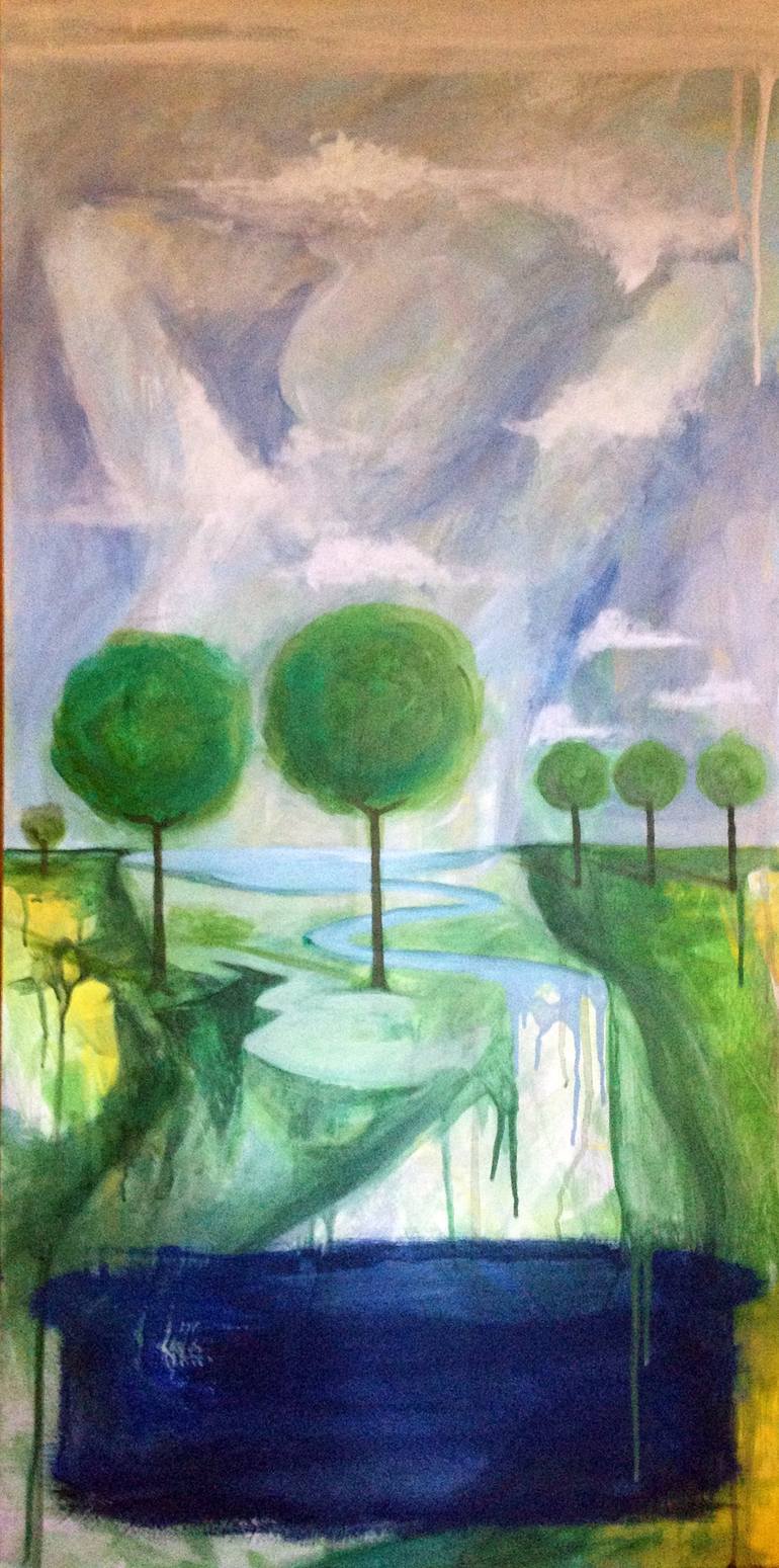 Mother Nature Painting by Robert Busse | Saatchi Art