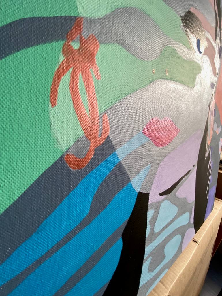 Barbie CHANELing - COMMISSION AVAILABLE Painting by Dominique Steffens ...