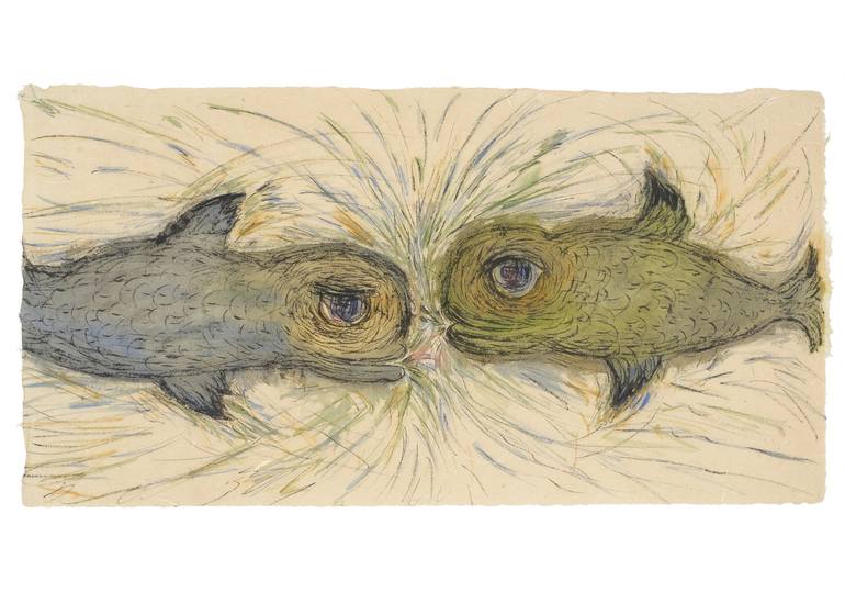 Encounter Painting by Li Zhou | Saatchi Art