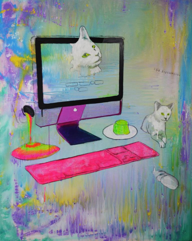 From Visual trip series Painting by Anatoly Chernyavsky | Saatchi Art