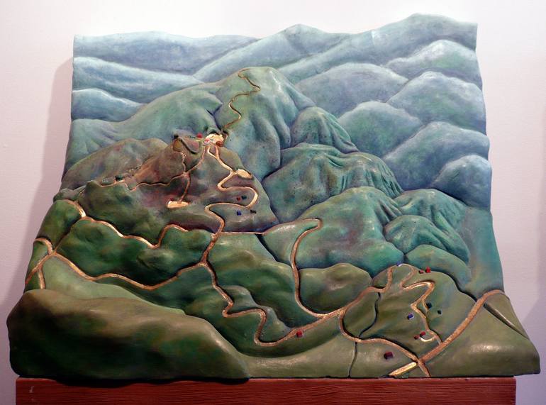 Other Side of the Mountain Sculpture by Kathy Forer | Saatchi Art