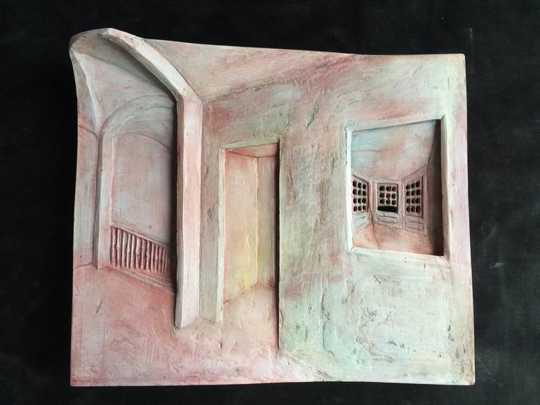 School Stairs — Detention Sculpture by Kathy Forer | Saatchi Art