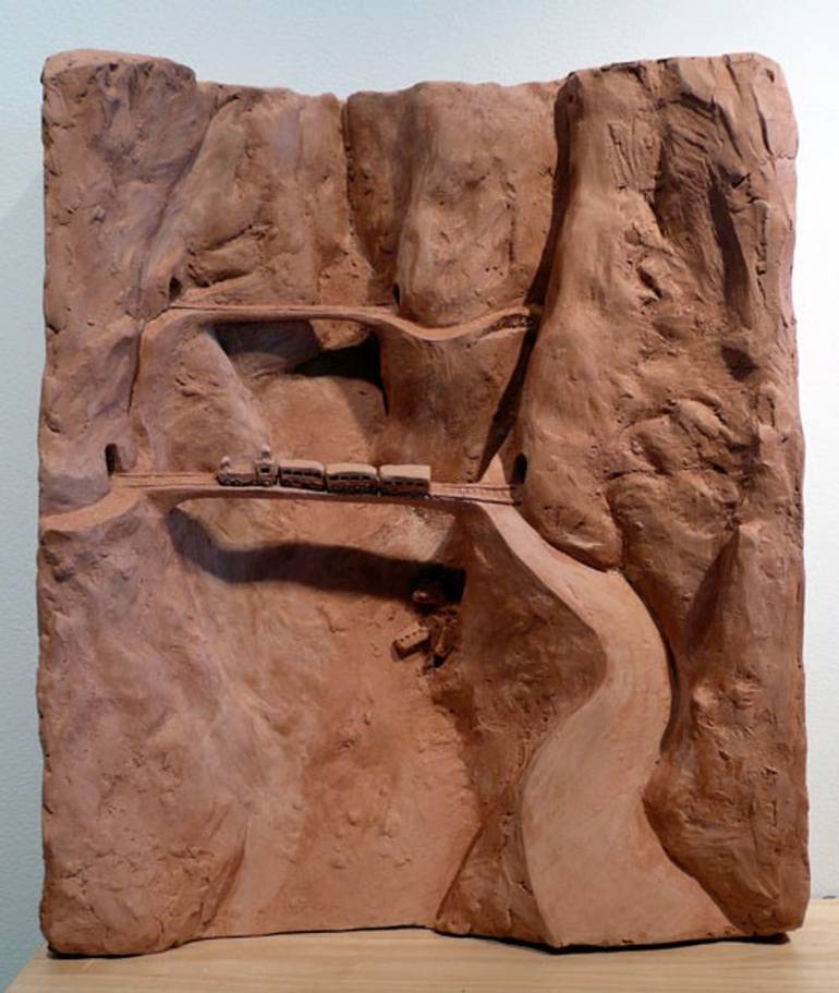 Gorge Sculpture by Kathy Forer | Saatchi Art