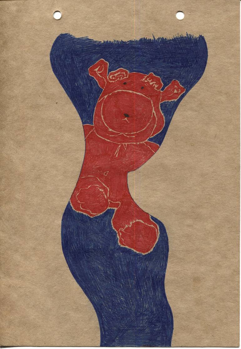 Lolita's snapshot 015 Drawing by xu jinshan | Saatchi Art