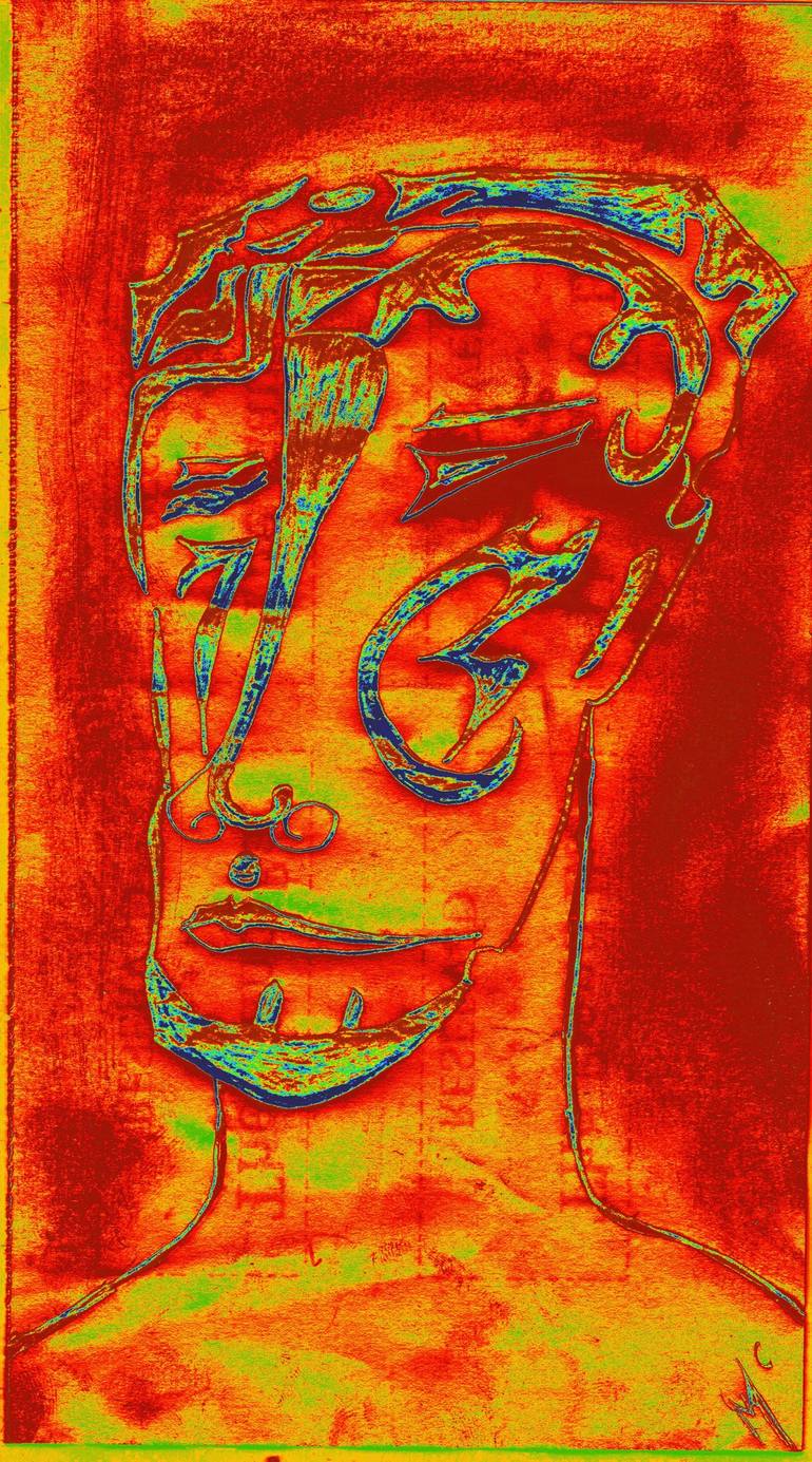 Red Emperor Drawing by Markus Moon | Saatchi Art