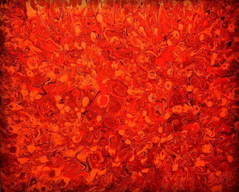 Colorfull Journey... Painting by Christoph Van Daele | Saatchi Art