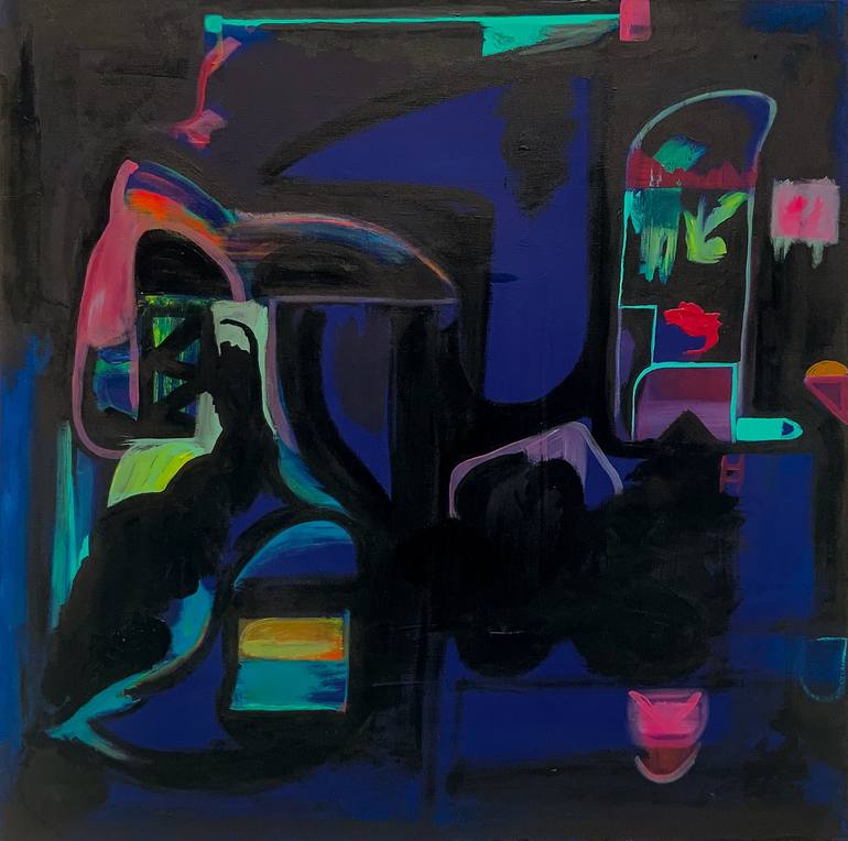 Funkology Painting by Marc Aaron Hyman | Saatchi Art