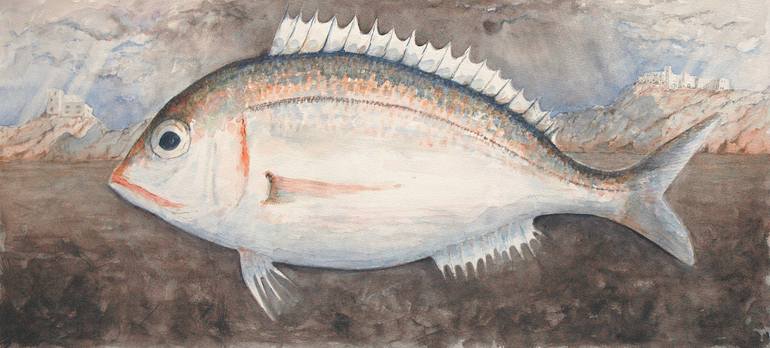 'Mediterranean fish' Painting by antonio de rosa | Saatchi Art