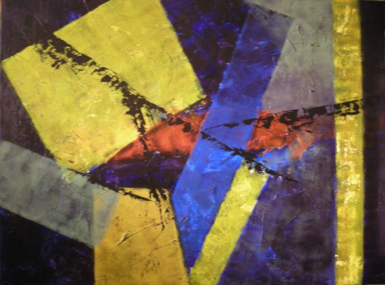 Structural Elements 2 Painting by Carl Buttke | Saatchi Art