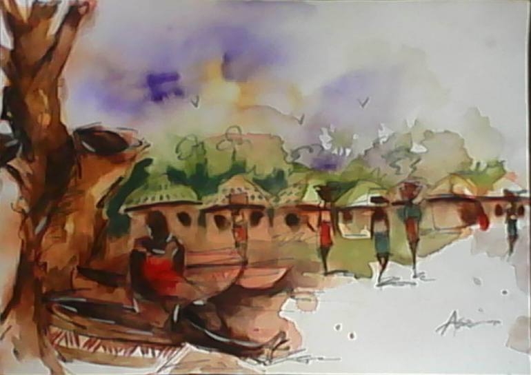 Great hope Painting by Henry Appiah | Saatchi Art