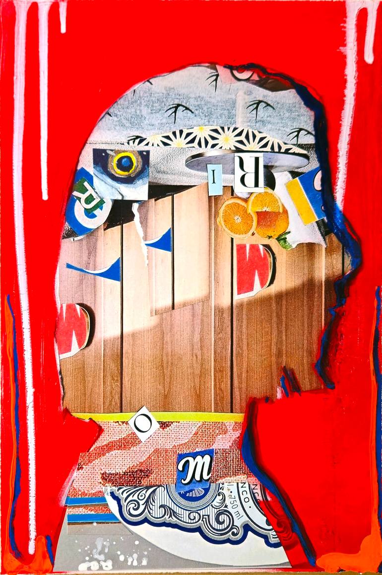 Megan's Mugshot Collage by Shelton Walsmith | Saatchi Art