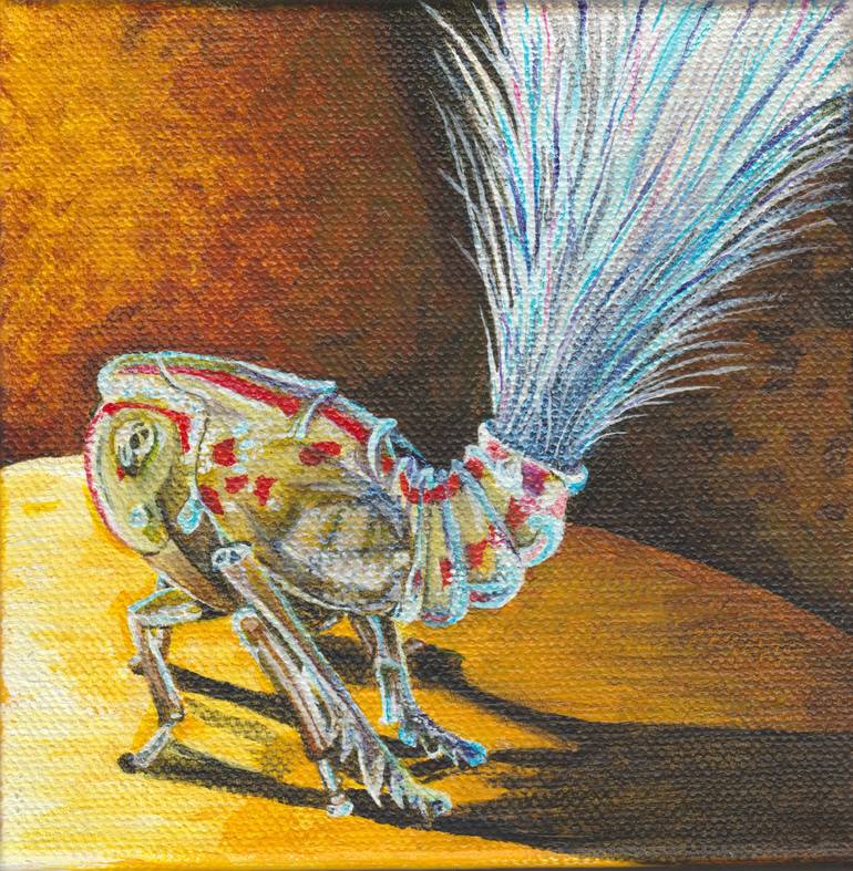 Troll-Haired Nymph Painting by Ashley Jayawardena | Saatchi Art