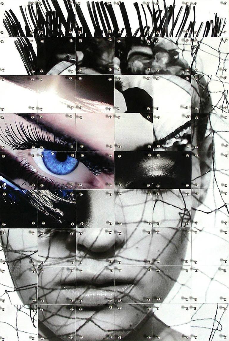 Eye Collage by Shu Baggio | Saatchi Art