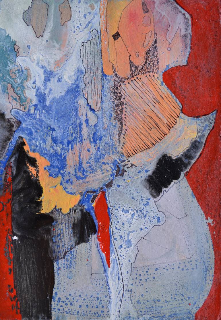 Magma Painting by Artist Madrid | Saatchi Art