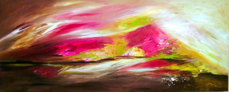 Summer at the Cottage Painting by Susan Doyle | Saatchi Art