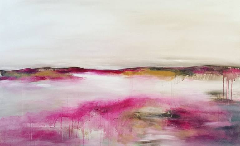 Strawberry Fields Painting by Susan Doyle | Saatchi Art