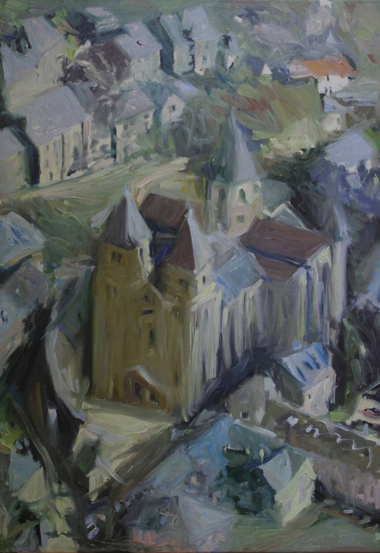 Curch Painting by Viliam Potanka | Saatchi Art