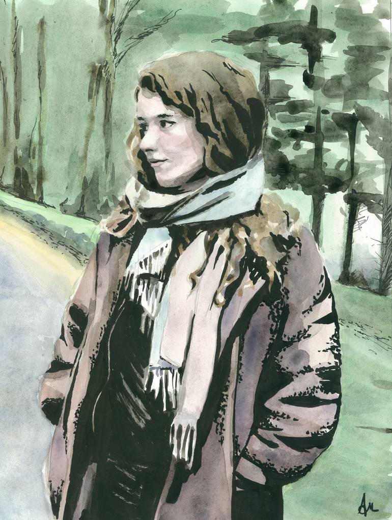 Autumn Painting by Agathe Martin | Saatchi Art