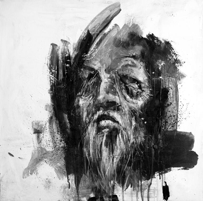 When The Blind Can See Painting by Scott Shellhamer | Saatchi Art