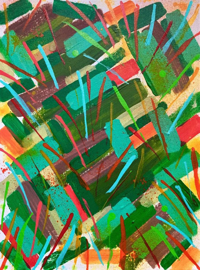 Present Painting by Pictures from Giart | Saatchi Art