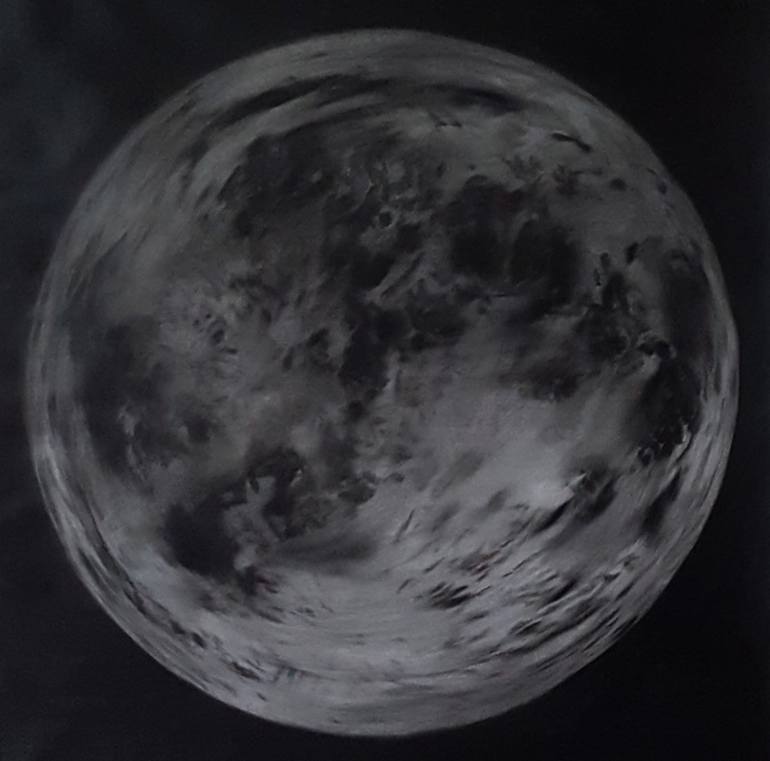 Kepler-452b Painting by Tristan Vyskoc | Saatchi Art