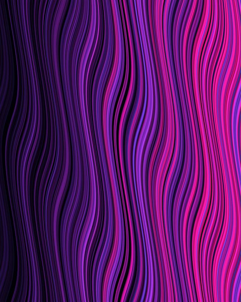 colors waves abstract Sculpture by Andrea Pallang | Saatchi Art