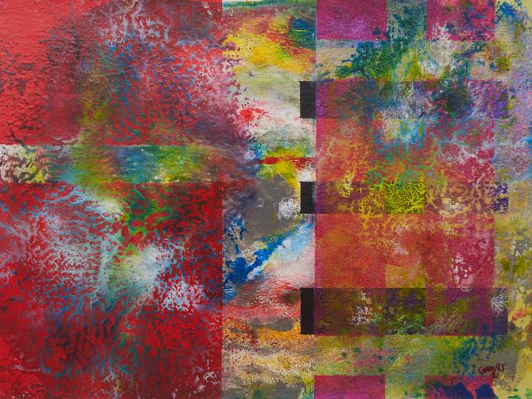 Margin Passage no 3 Painting by John Groves | Saatchi Art