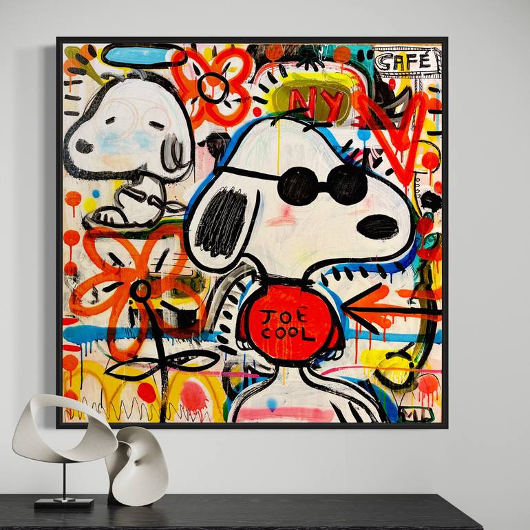 Cool Daddy Painting by Mercedes Lagunas | Saatchi Art