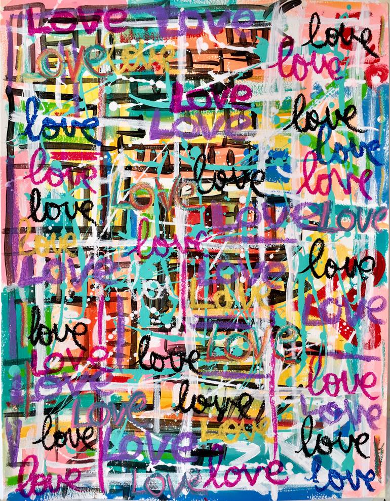 Realmente Lindo Painting by Mercedes Lagunas | Saatchi Art